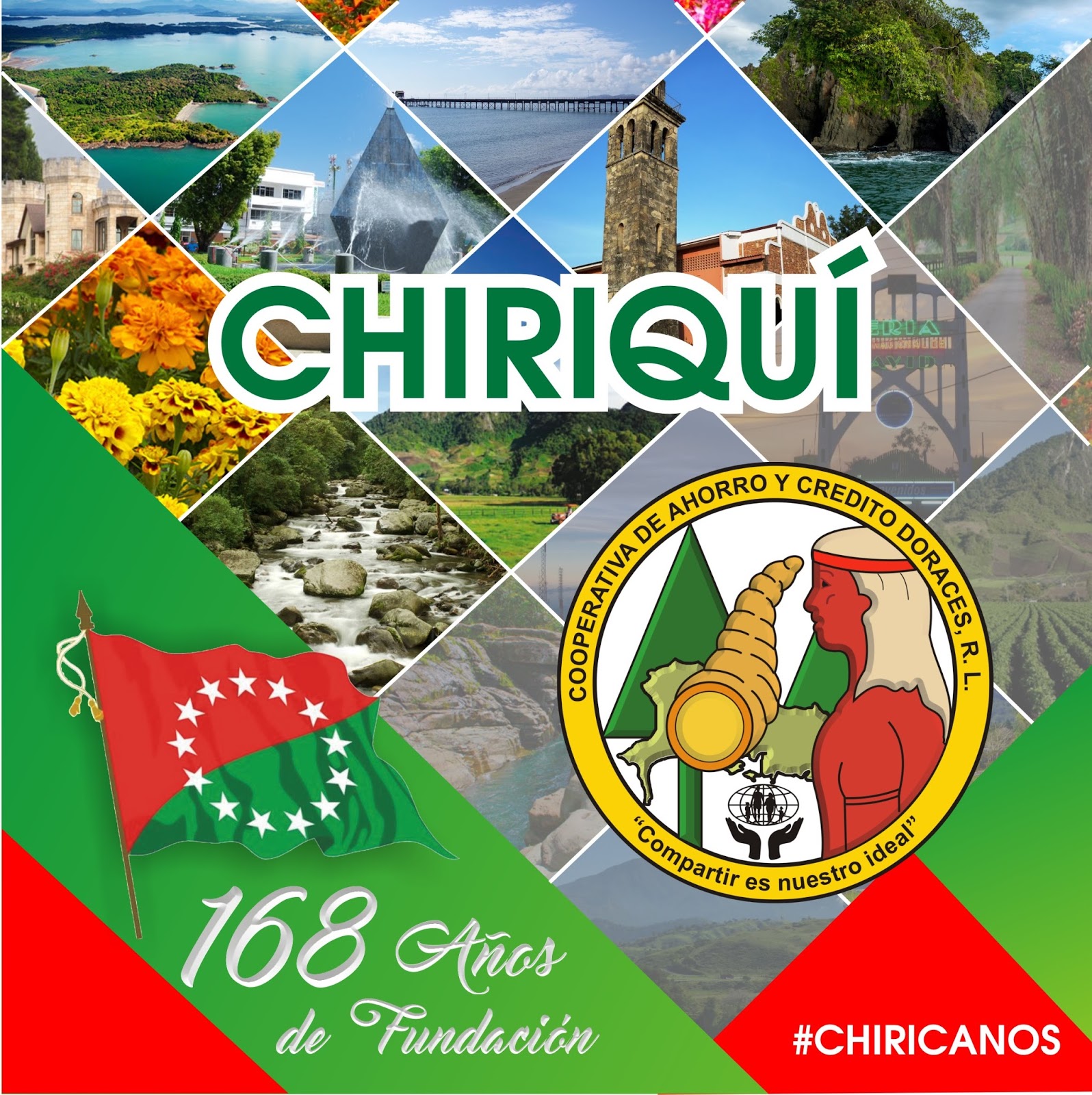 ¡Celebra los 168 Años de Fundación de Chiriquí!