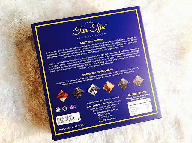 Yaya Natsumi Official Blog : Jamu Tun Teja (Review) | Kekal Sihat dengan Jamu Moden Resepi Orang ...