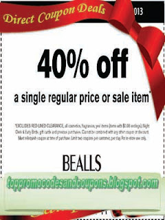 Free Promo Codes and Coupons 2023: Bealls Coupons