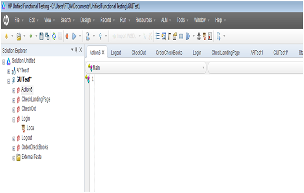 Unified Functional Testing Features