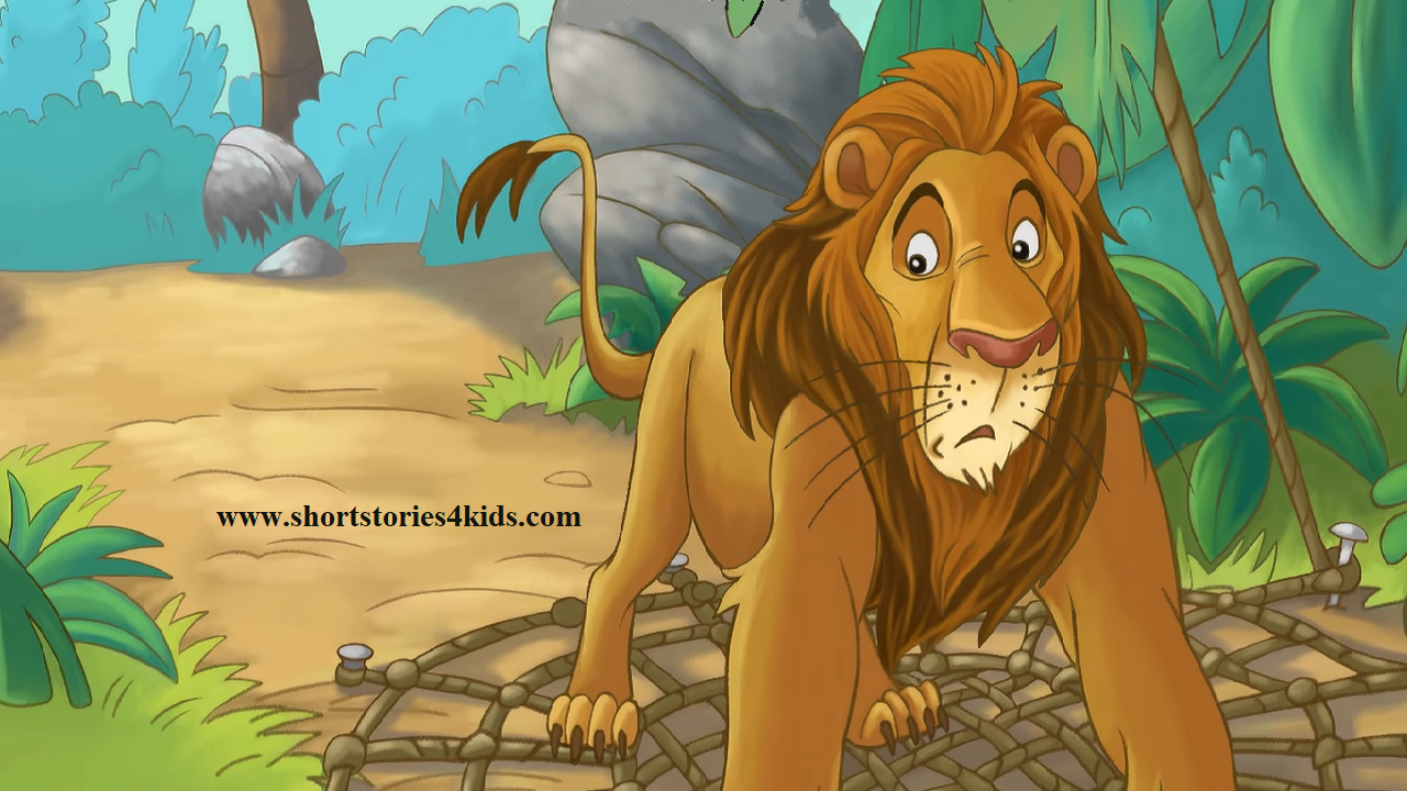 The Lion And The Mouse English Short Story For Kids Short Stories 4 the-lion-and-the-mouse-english-short-story-for-kids-short-stories-4