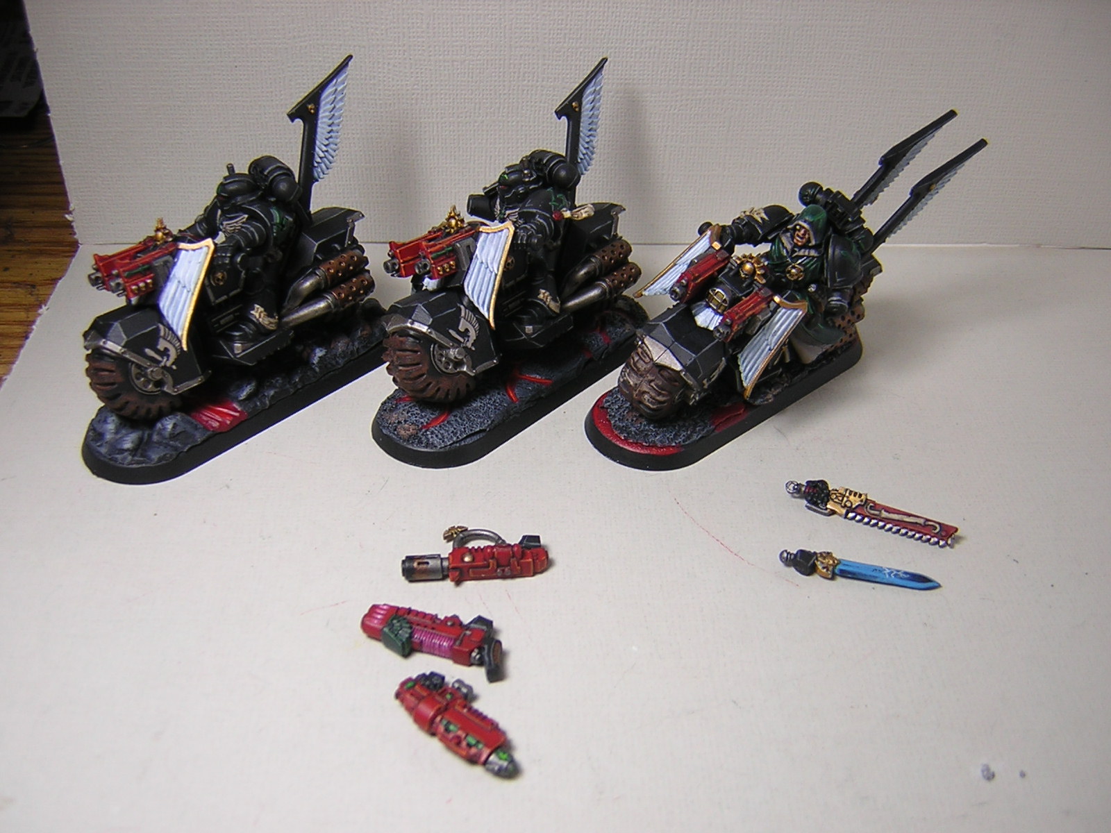 Warhammer 40k Orks (and more): The Inner Circle - Ravenwing Bikes