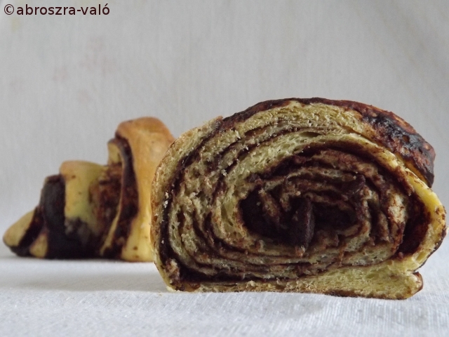 Kipróbált és bevált receptek ...: Csokis wassant tangzhong technikával