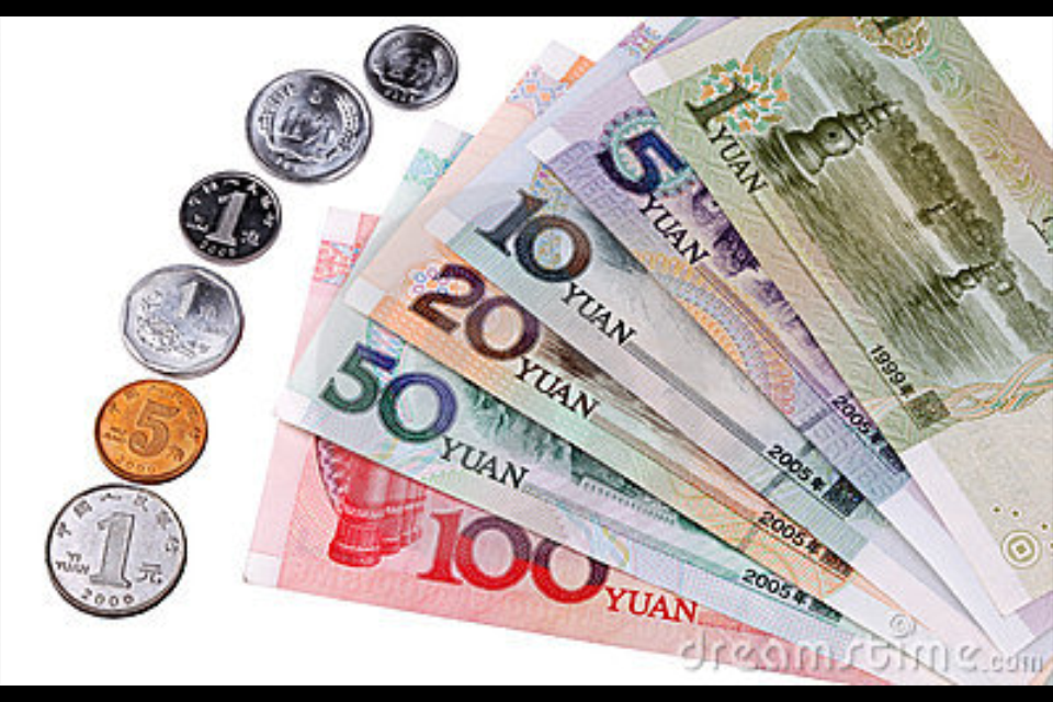 Val na China: Moeda Chinesa