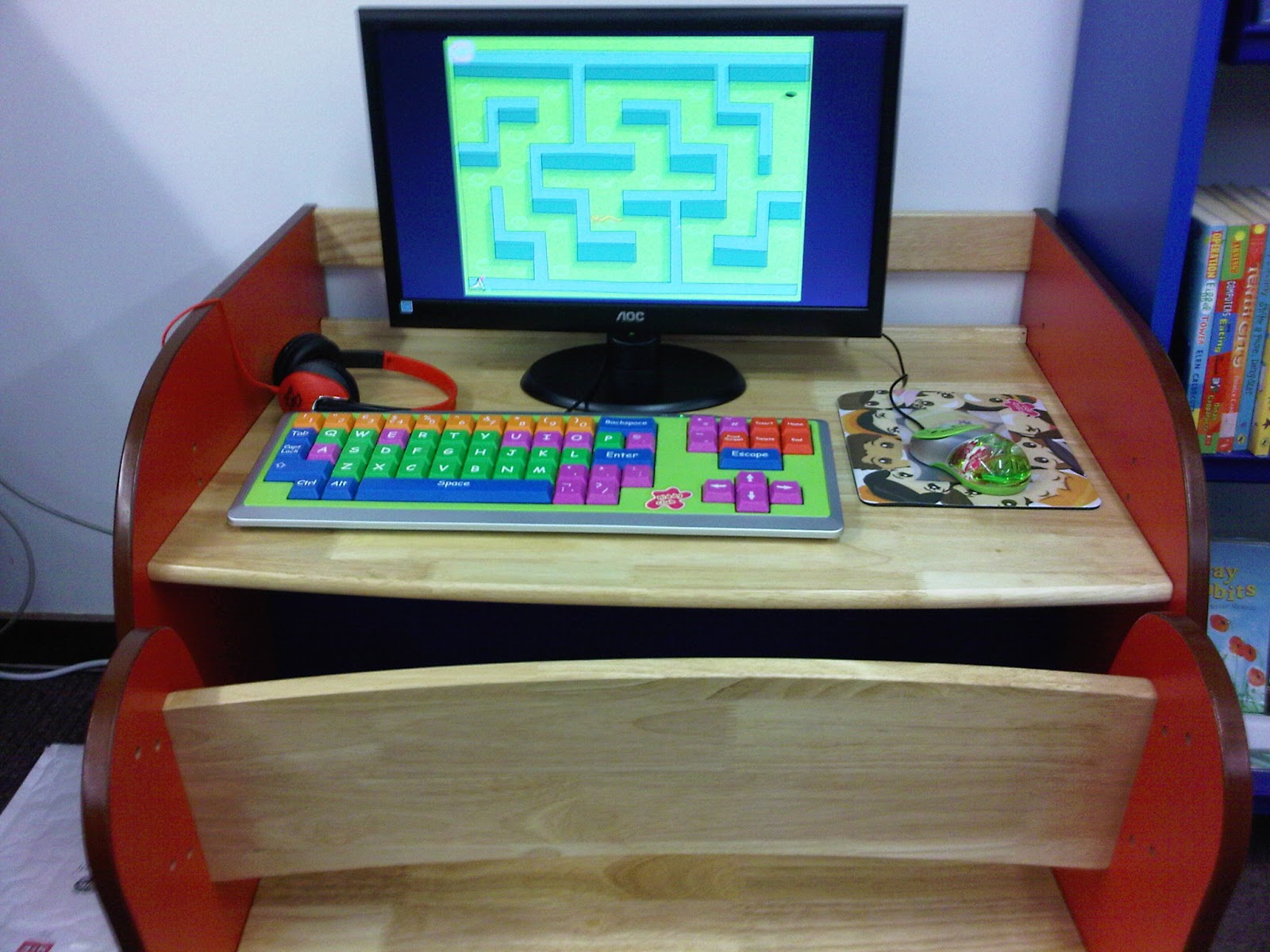 Zoé Patrick - Local News and Views: New Toddler Computer in Grove Library