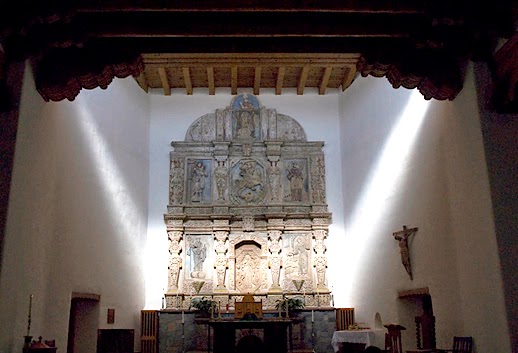 colonialmexico: Stone Retablos: La Castrense, New Mexico