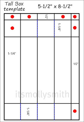 Molly Smith: Tall Favor Boxes ~ Easy Peasy!