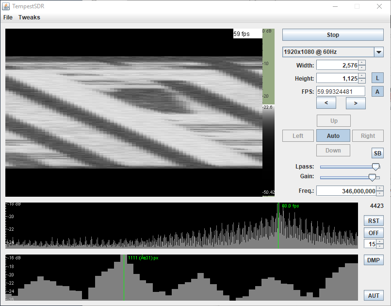 fetch( ); decode( ); execute( );: Running TempestSDR on Windows 10