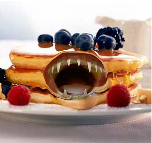 Bekah's Blog: Angry Pancake