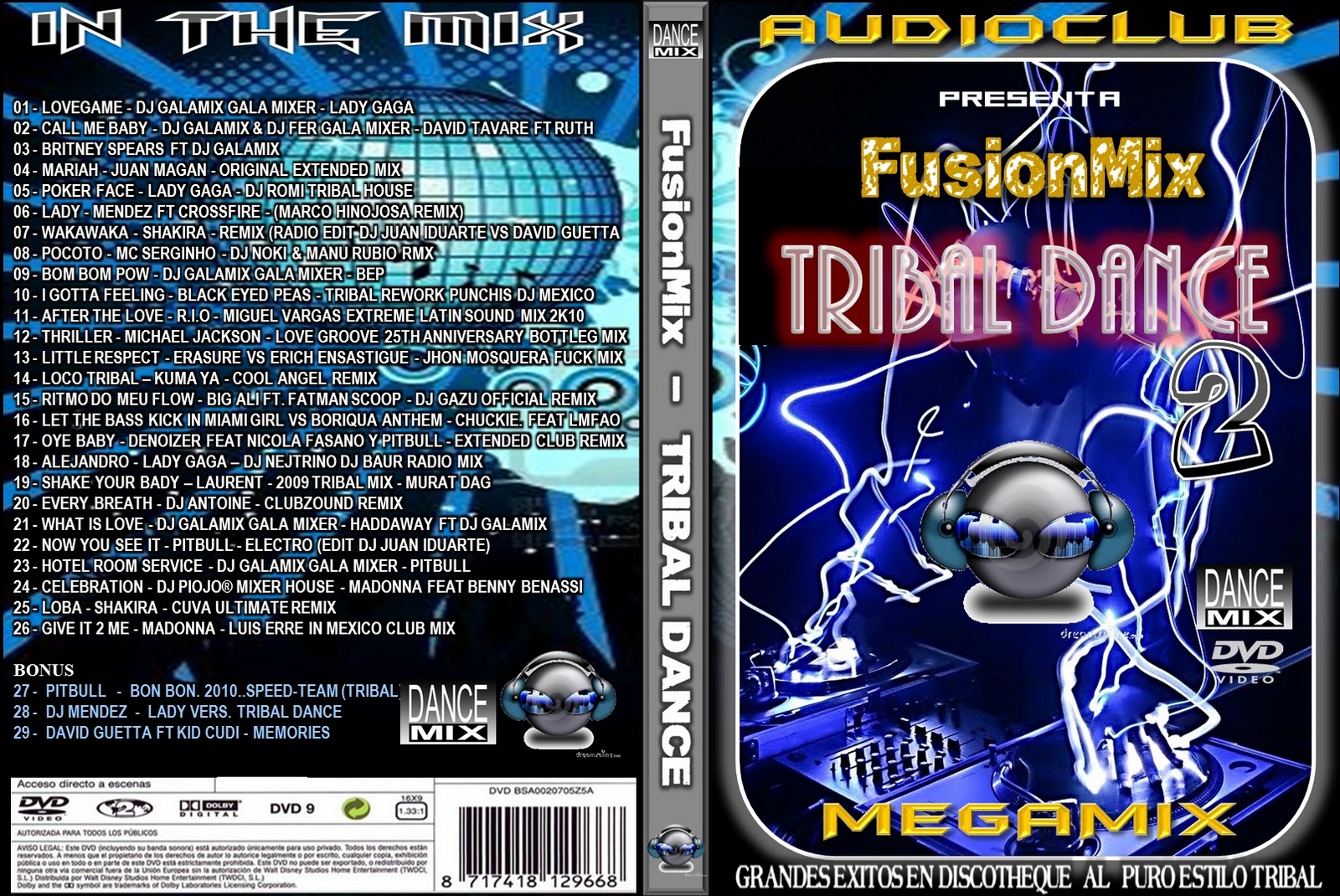 riodvdmusic: Tribal Dance Megamix