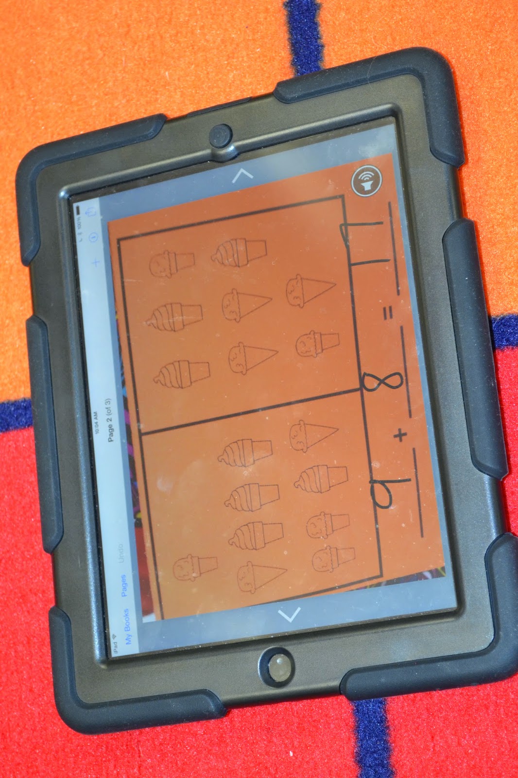 First Grade Funtastic: Ice Cream and iPad Day