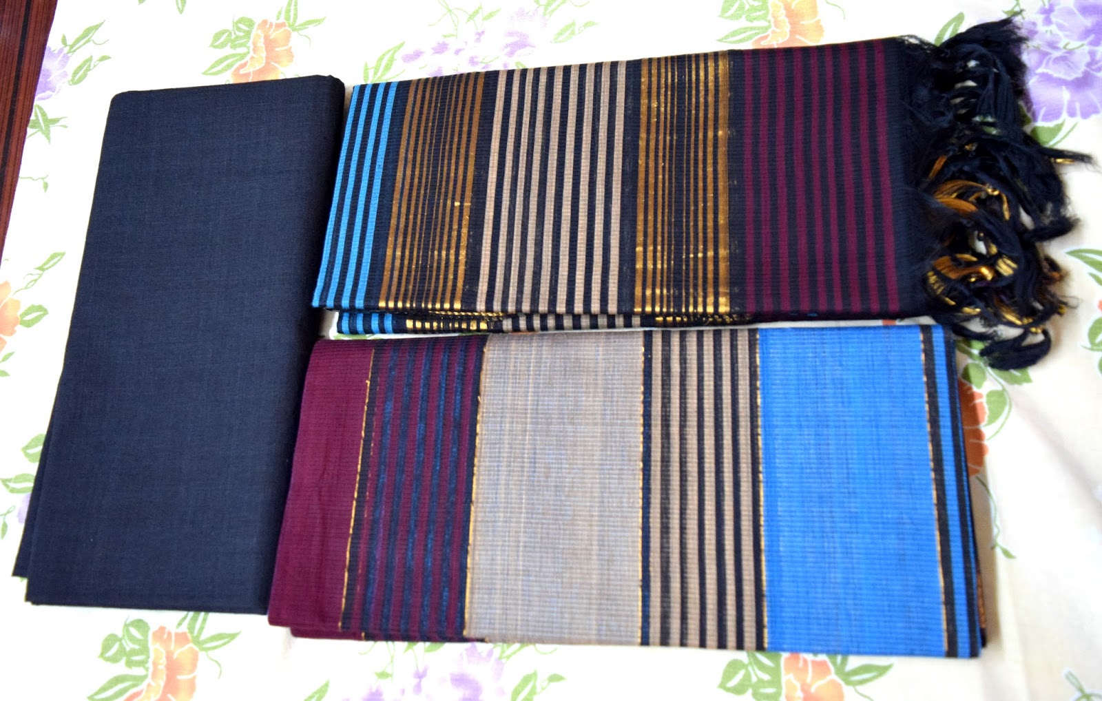 Indian Traditional Handloom Sarees: Mangalagiri Cotton Dress material