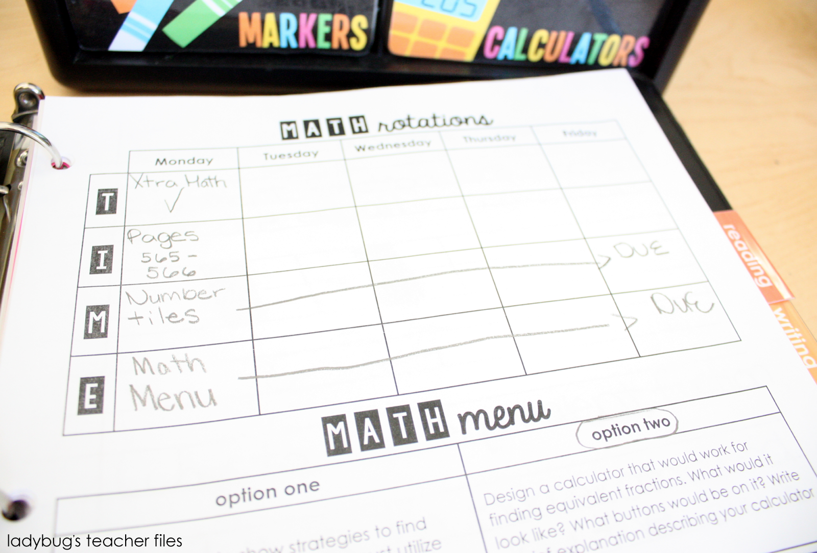 Math TIME: Rotations At Their Pace - Ladybug's Teacher Files