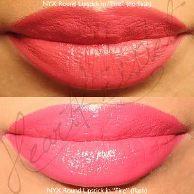 HEART ♥ KRiSTEL'S BEAUTY BLOG: NYX LIPSTICK SWATCHES (DOLL, FIG, FIRE ...