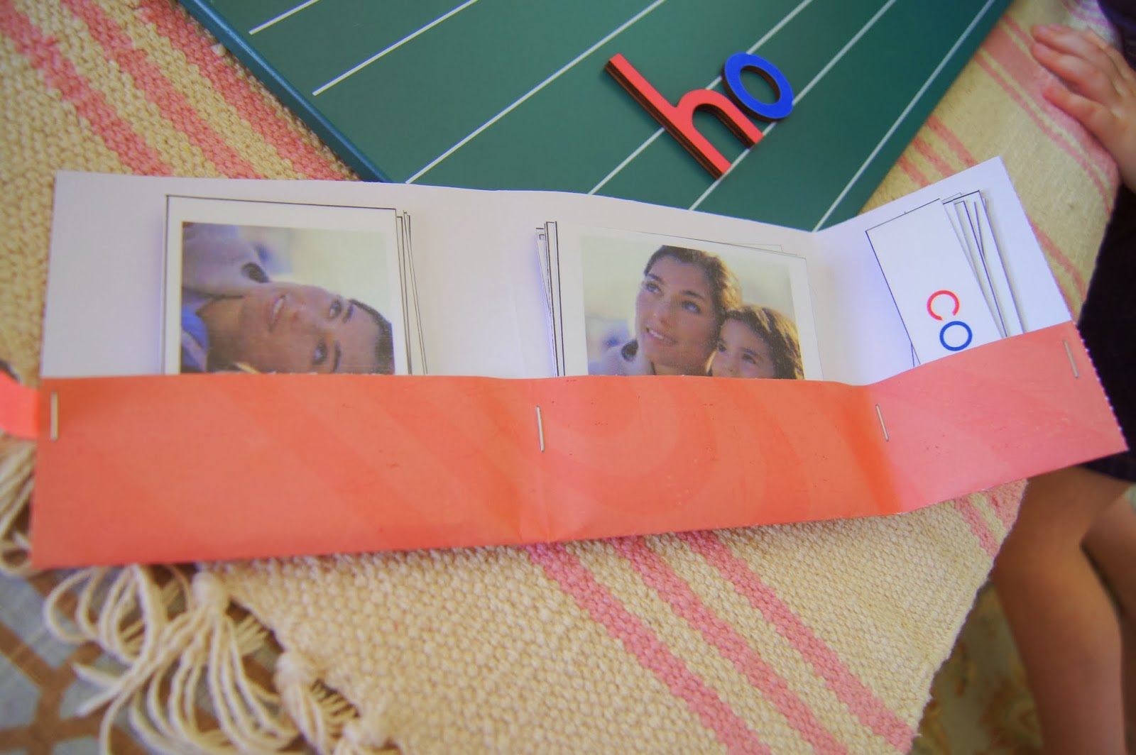 Montessori Pink Series Reading Work - "Making Montessori Ours"