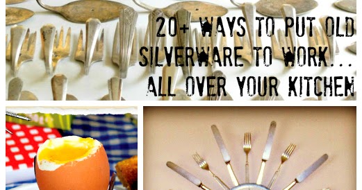 Upcycle: Silverware becomes Silver-everywhere! | the ReFab Diaries