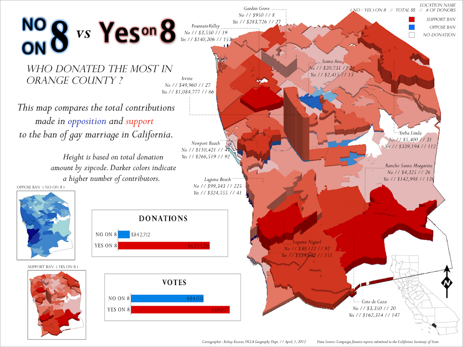Kelsey Kaszas - Geographic Information Systems (GIS): Proposition 8 Maps