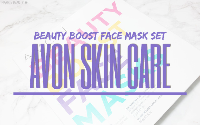GIFT IDEA: Avon Beauty Boost Face Masks Set - Prairie Beauty