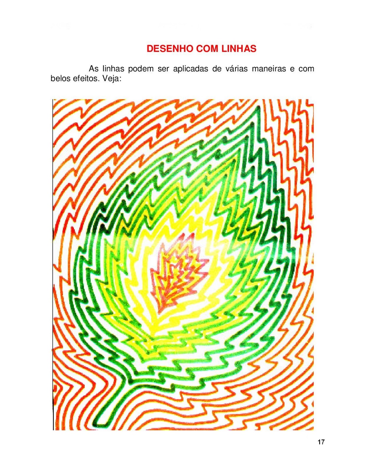 Atividades De Arte Com Linhas - ZULEDU