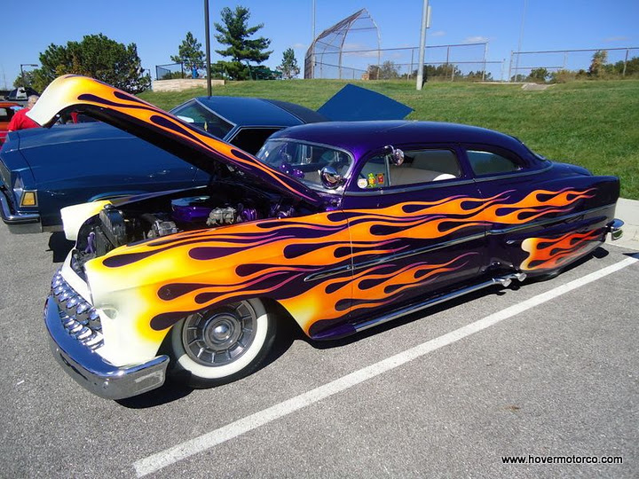 HOVER MOTOR COMPANY: Fancy flames - putting the "hot" in hot rodding
