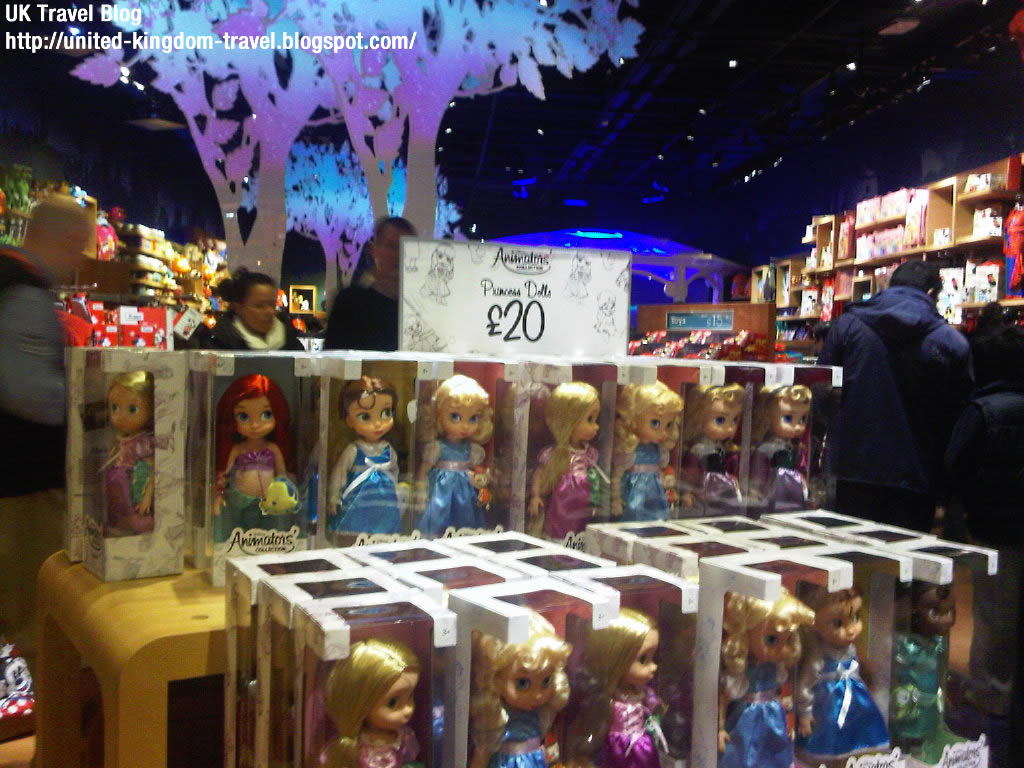 The Disney Store in Westfield Stratford City - The Globe Trotter