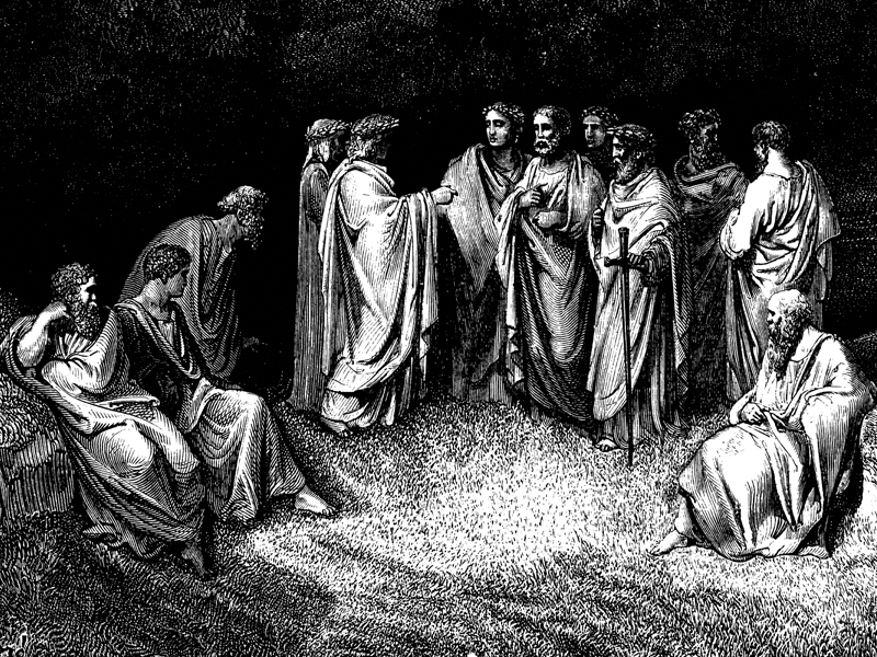 La Divina Comedia de Dante Alighieri: Infierno: Canto IV