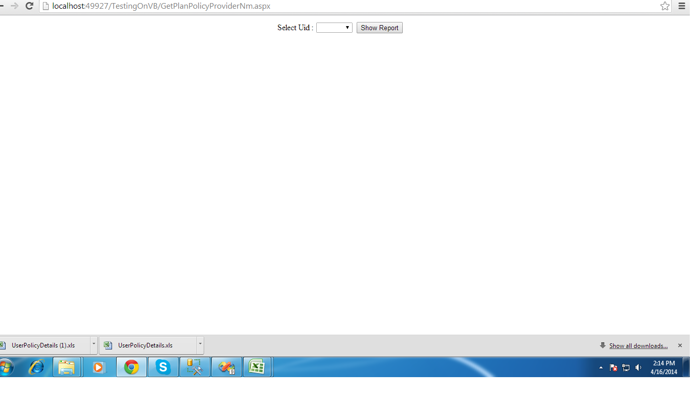 Subsdotnet Generate Crystal Report And Export Report To Excel In Vb