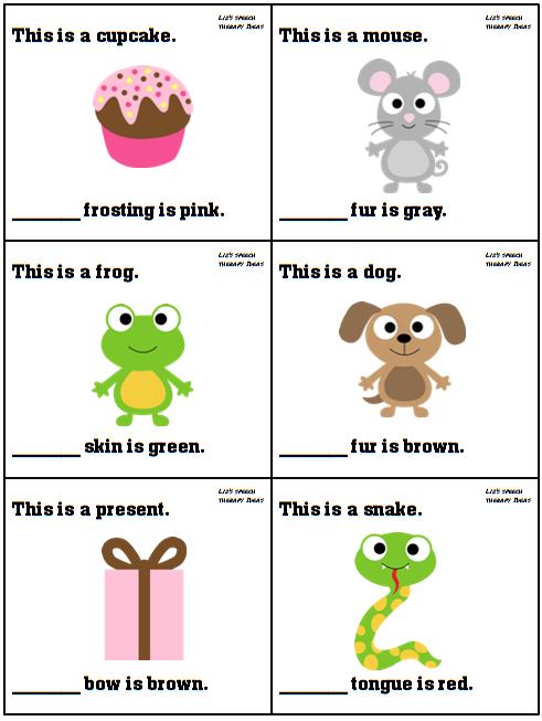 Liz's Speech Therapy Ideas: Possessives Unit
