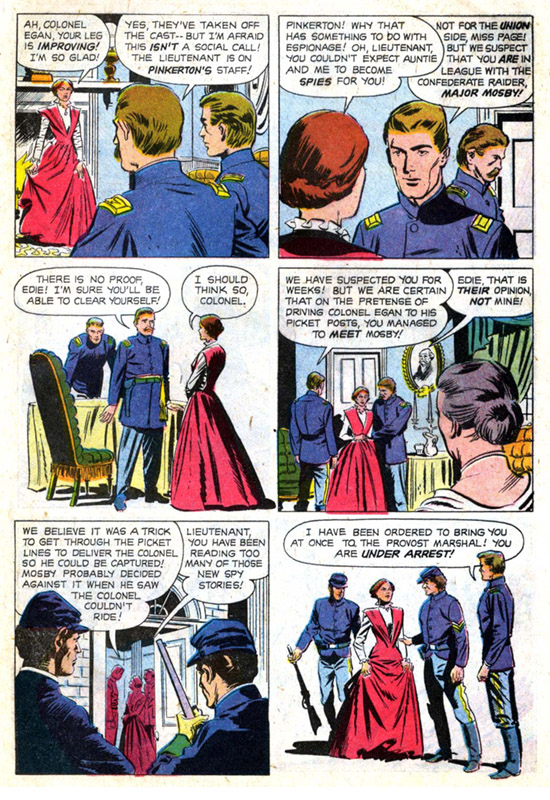 Western Comics Adventures: Confederate Comics GRAY GHOST "Point of ...
