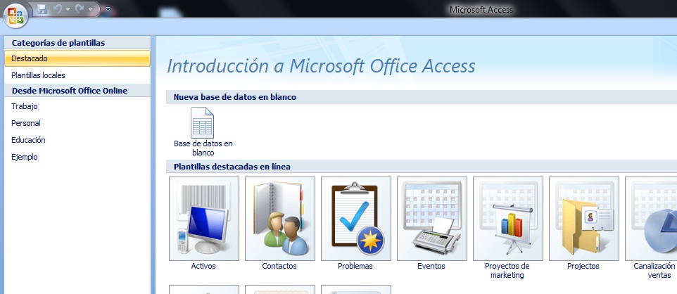 Caracteristicas de Microsoft Access: CARACTERISTICAS DE MICROSOFT ACCESS