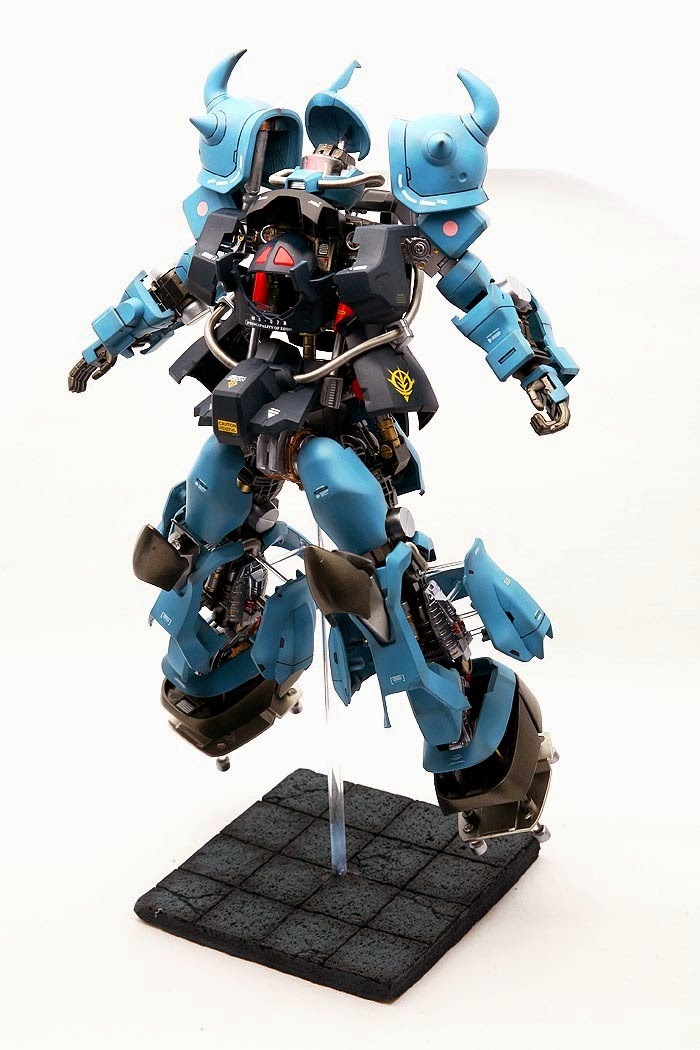 Custom Build: MG 1/100 MS-07B-3 Gouf Custom Open Hatch Presentation