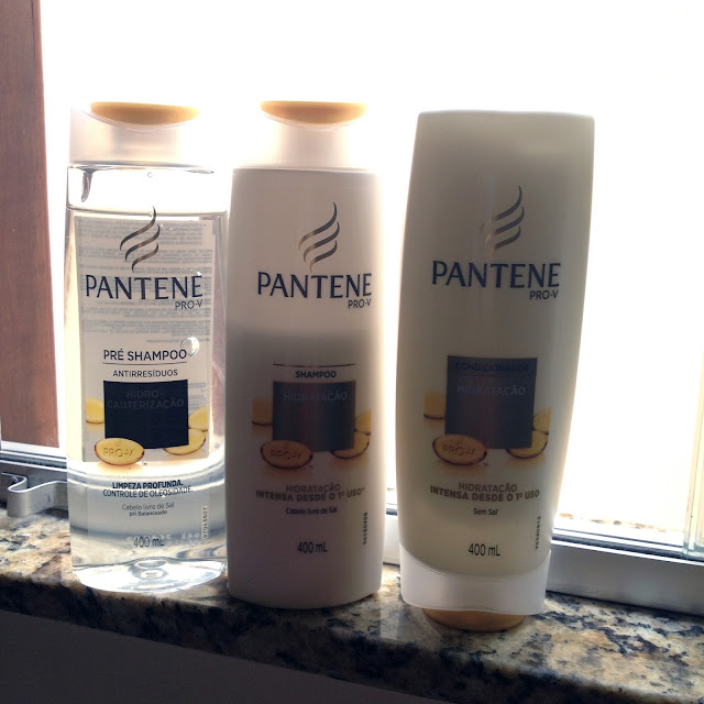 Diva no Comando : Kit da linha Pantene Hidratação Pro V / 3 fases