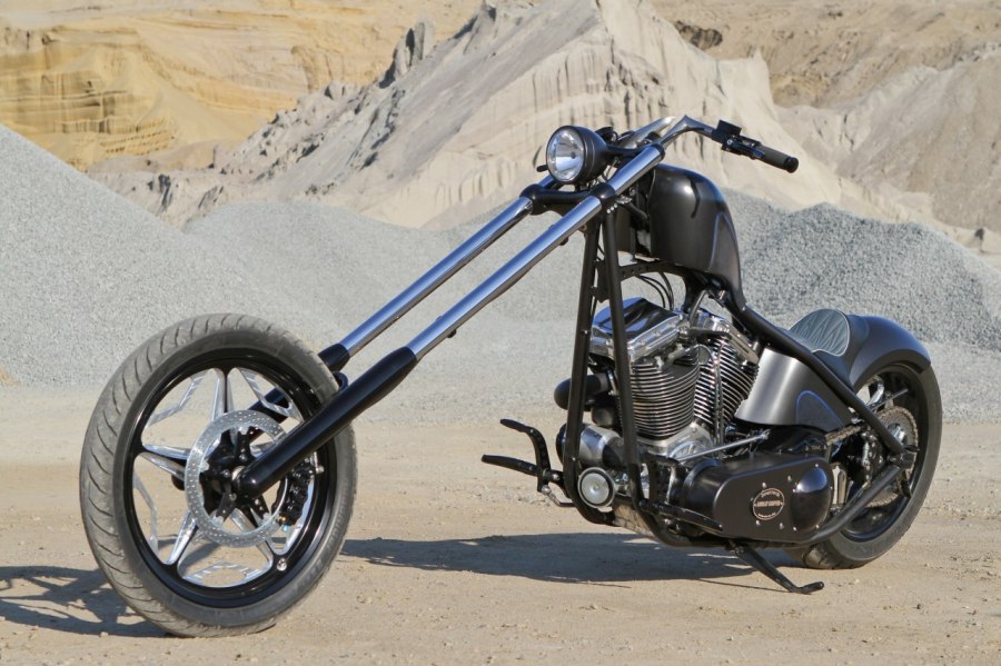 biker excalibur II: The Black Ice by HOGTECH ABSOLUT CHOPPERS