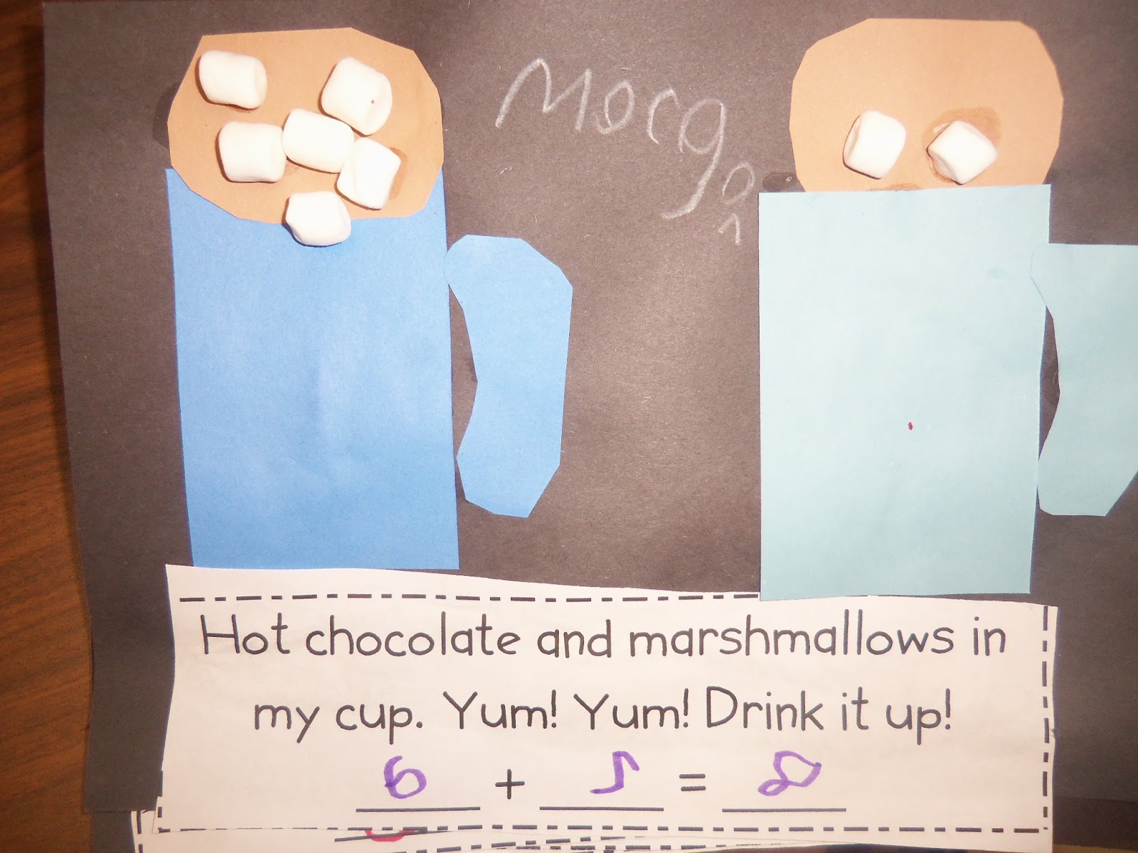 Mrs. Wood's Kindergarten Class: Hot Chocolate Math!
