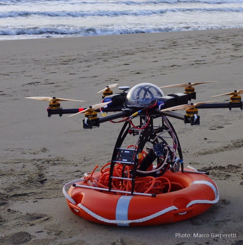 Versilio, il drone bagnino rischia di rimanere sulla spiaggia: ecco ...