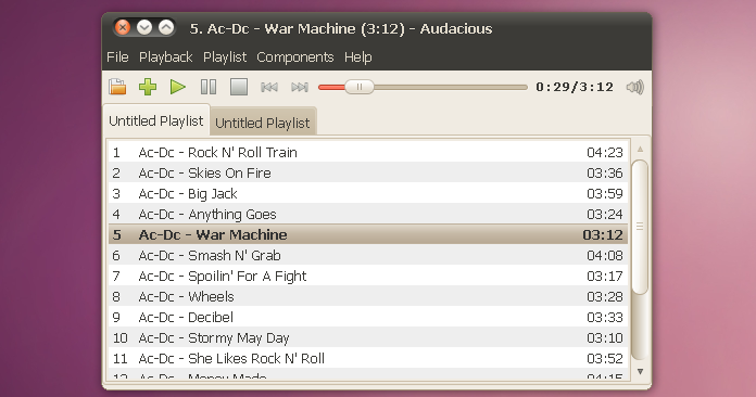 Audacious Going Back To GTK2 Starting With Version 3.6 ~ Web Upd8 ...