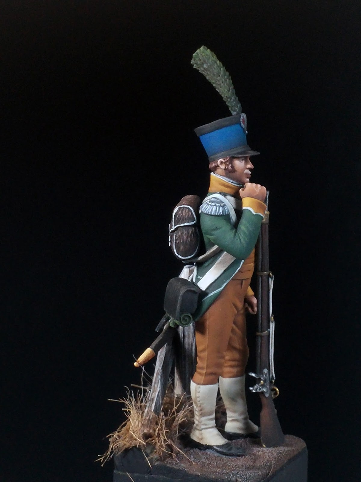 Mis figuras: METAL MODELES. Chasseur de la reunion. Finalizada