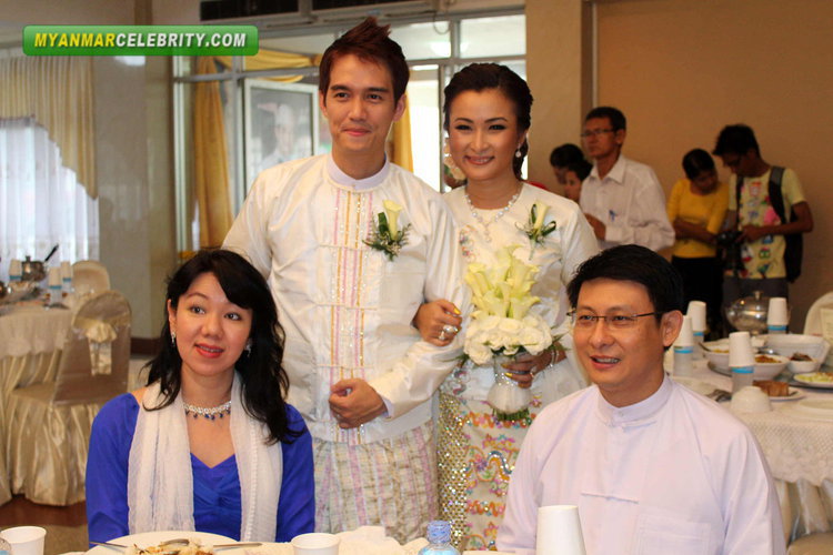 Wedding Ceremony of Vocalist Ye Lay & Aye Mya Aung | Myanmar Celebrity ...