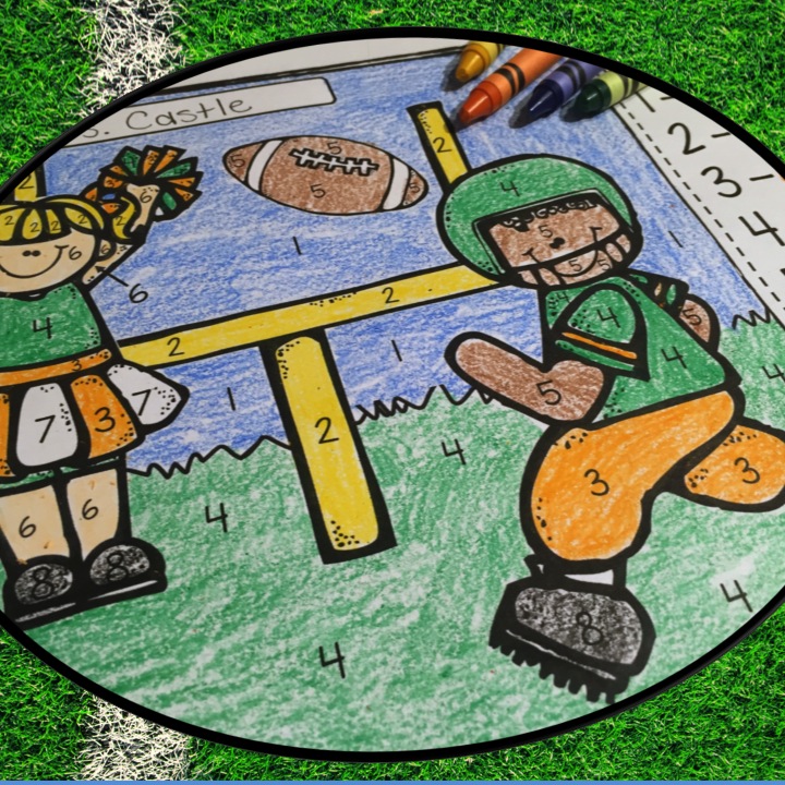 Football Themed Activities Pack and A FREEBIE | The Barefoot Teacher