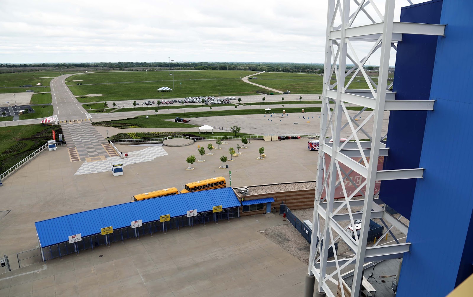 John and Sigrid's Adventures: Kansas Speedway Tour - 5/13/2014