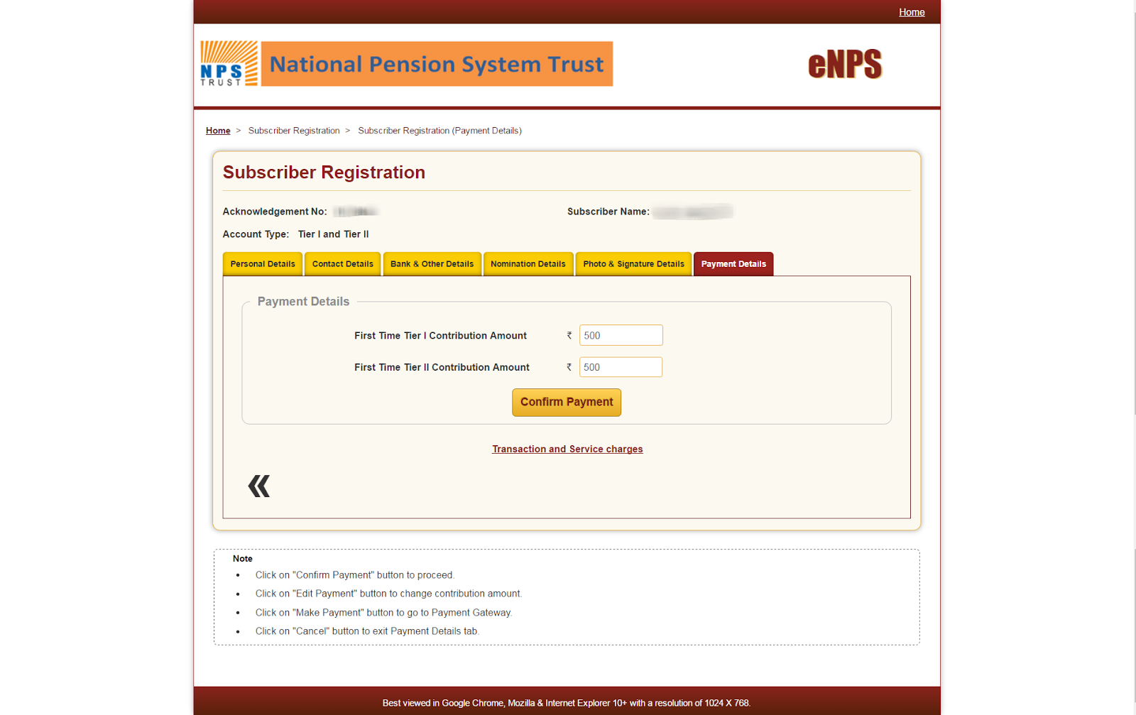 Opening an NPS account online - Step by step guide