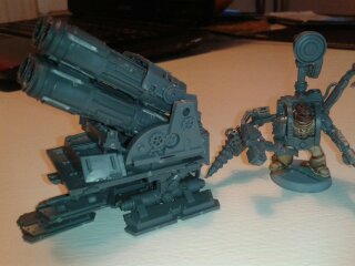 Sons of Sanguinius: Thunderfire Cannon Scratch Build