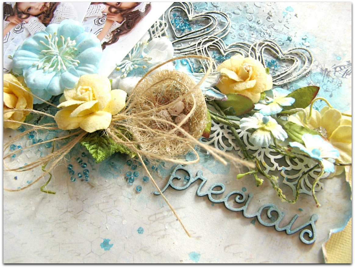 Di's Creative Space: Guest Designing on the Prima BlogPart One"Precious"