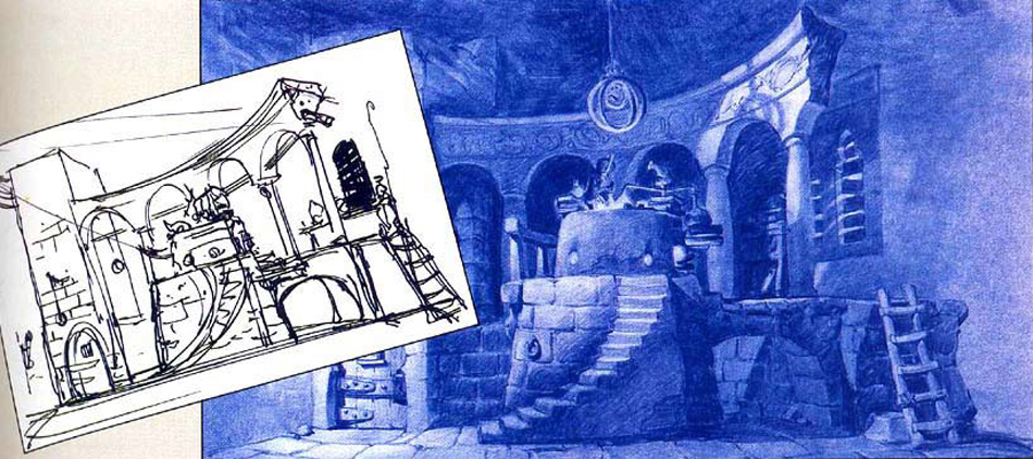 Living Lines Library: Aladdin (1992) - Visual Development