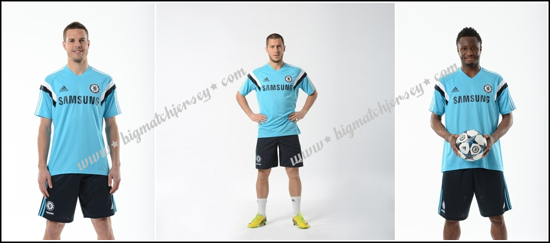 Jersey Training Chelsea Biru Muda 2014 - 2015 | Big Match Jersey | Toko ...