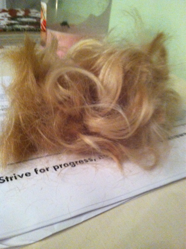 Running towards Recovery: Self mutilation through a haircut