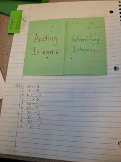 Learning with Tape: Pre-Algebra Topics ISN Pages