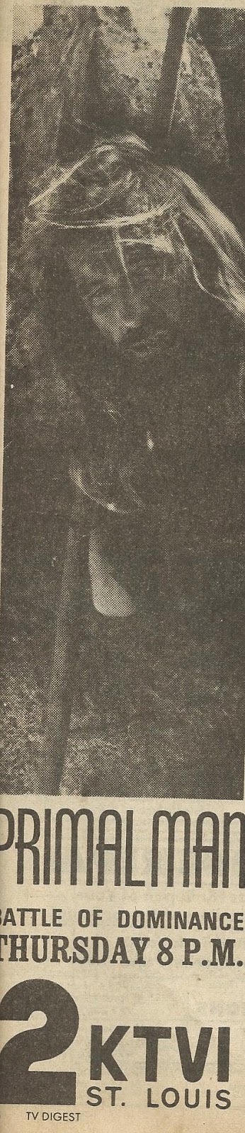 The TV Guide Historian: Primal Man Ad