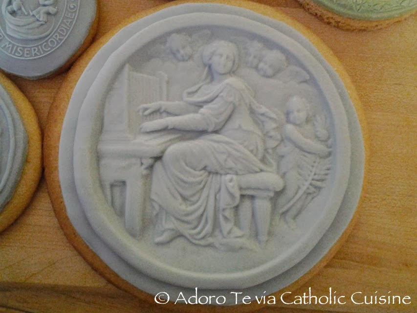 Catholic Cuisine: All-Saints Themed Cookies