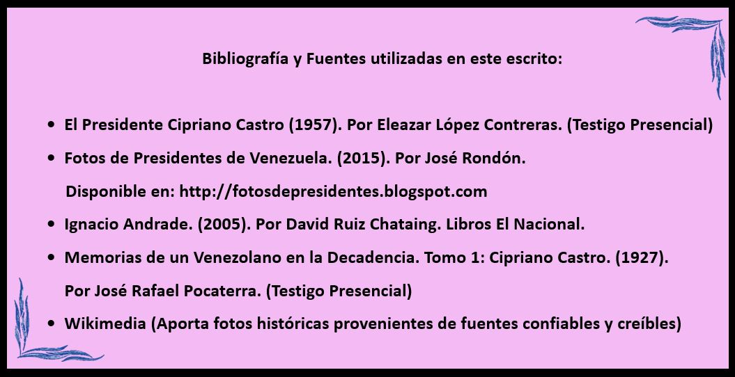 Fotos y Biografía del Presidente Ignacio Andrade: Fotos del Presidente ...